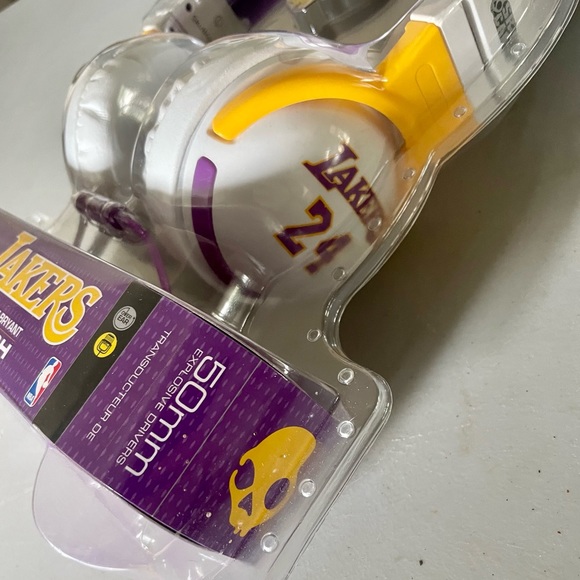 NBA | Headphones | Rare Limited Edition Lakers 24 Kobe Skullcandy Hesh ...